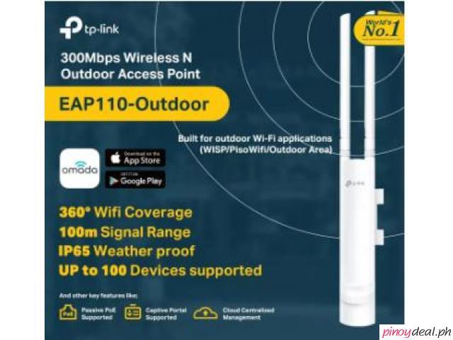 TP-Link Omada EAP110-Outdoor 300Mbps Wireless N Outdoor Access Point ...