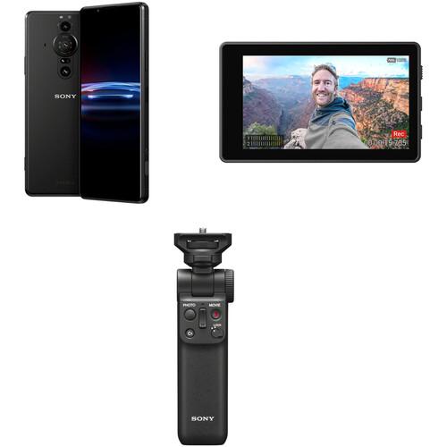 Sony Xperia PRO-I 512GB 5G Smartphone with Vlog Monitor & Grip Kit ...