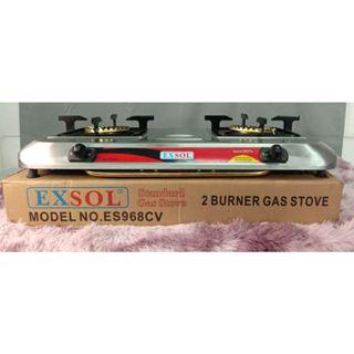 Exsol Double Burner Gas Stove (ES968CV) - Philippines Buy and Sell ...