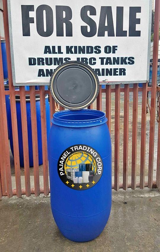 ''CLASS A 160 LITERS OPEN HEAD/TOP PLASTIC DRUM FOOD/CHEMICAL GRADE ...