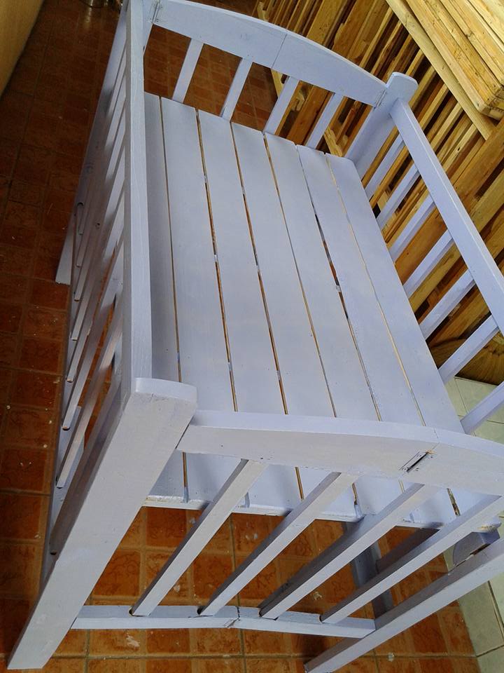 Adjustable Lilac Wooden Crib Playpen - Philippines Buy and Sell ...