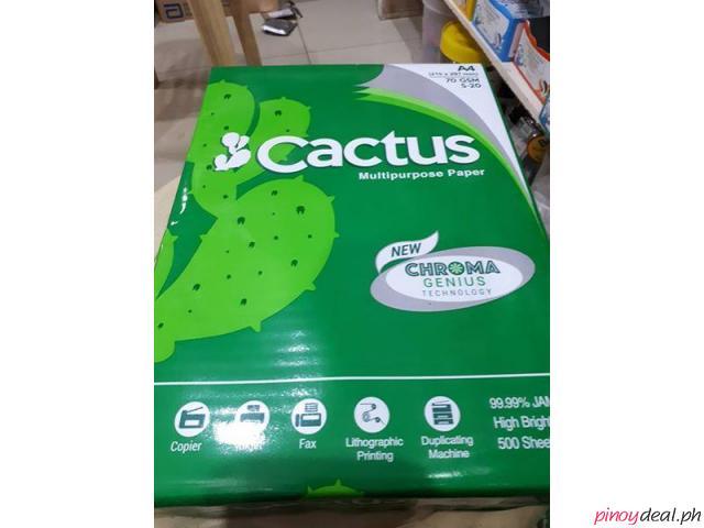 Cactus Multipurpose Bond Paper Makati - Philippines Buy and Sell ...