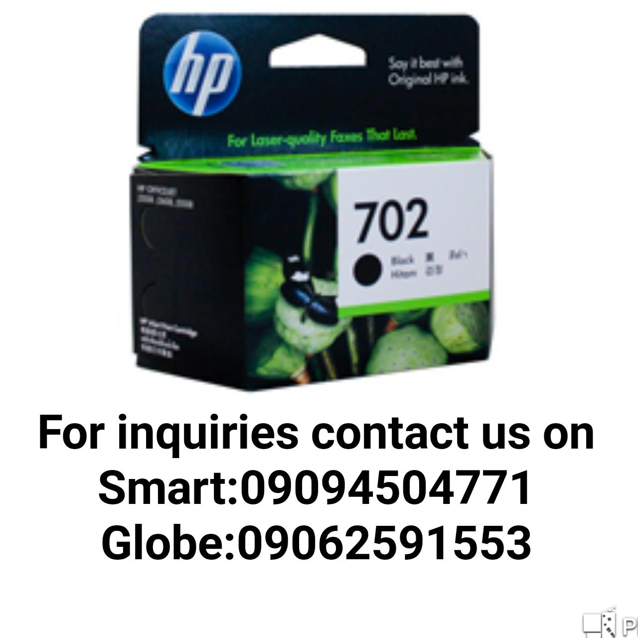 HP 702 Black Original Ink Cartridge(CC660AA) Pasay - Philippines Buy ...