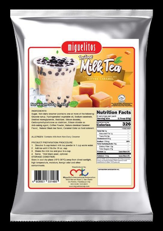 TOFFEE CARAMEL MILK TEA metro manila - Philippines Buy and Sell ...
